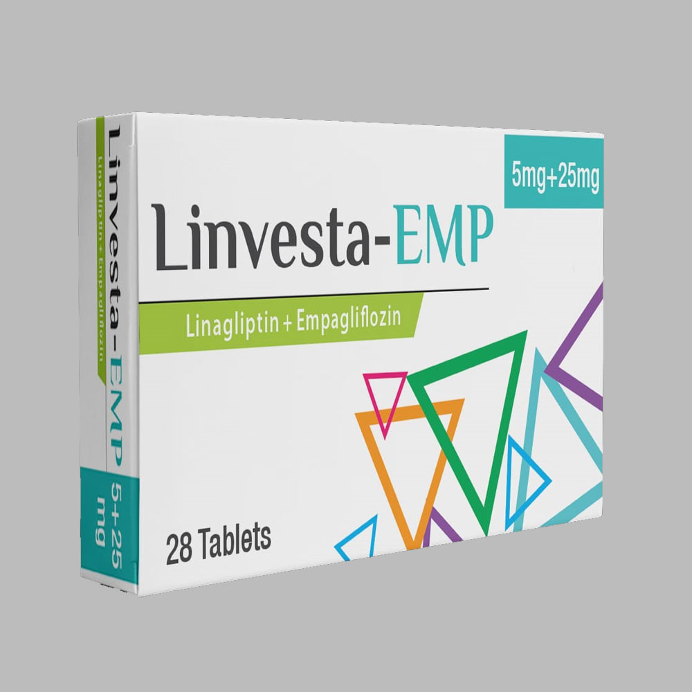 Linvesta-Emp 5mg+25mg - QPharma DMCC